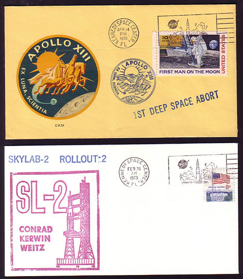 Black "official" NASA rubber stamp cachets ? - collectSPACE: Messages