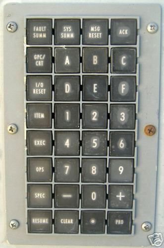 Shuttle trainer keypad? - collectSPACE: Messages